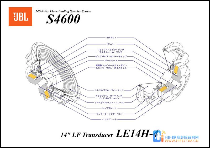 JBL S4600监听音箱 - JBL音响-美国jbl专业音响怎么样-jbl音响报价 - --hifi家庭影院音响网